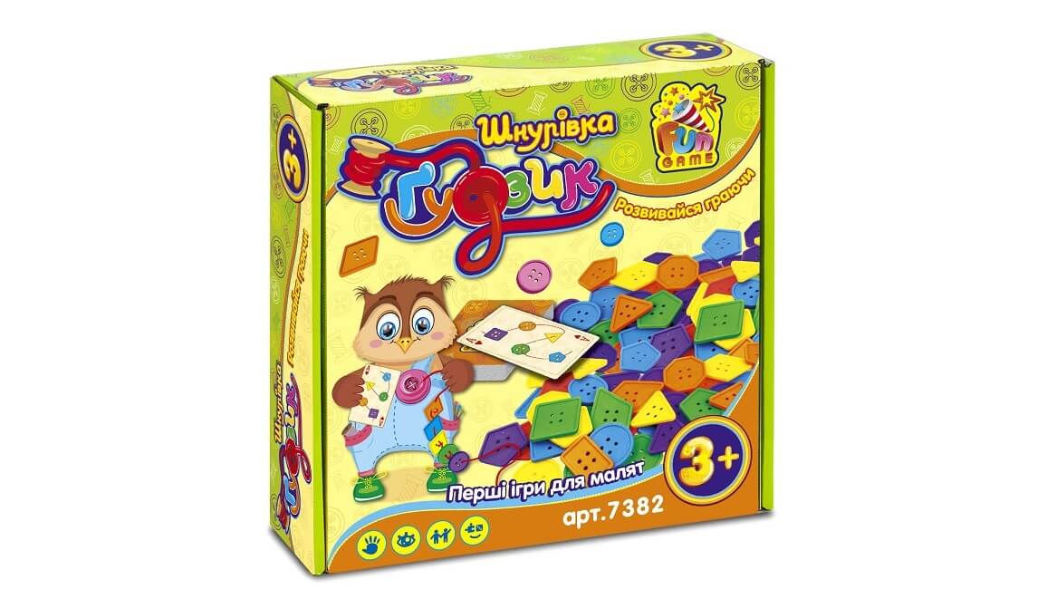Игра - Шнуровка "Гудзик" — Balyuk